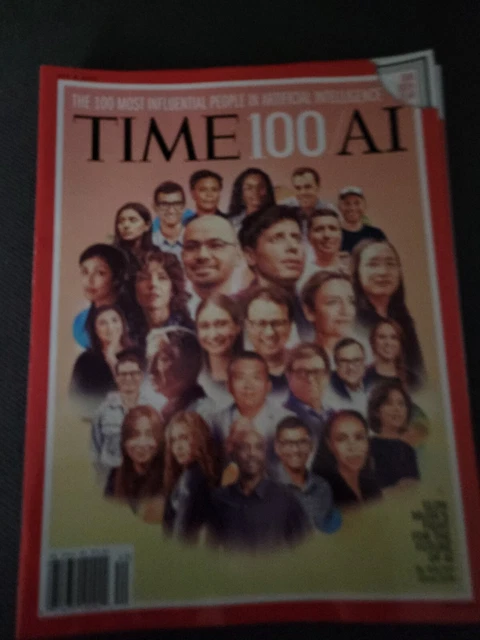 100 MOST INFLUENTIAL People In Ai Time Magazine October 9 2023 £0.82 ...