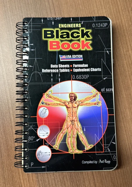 ENGINEERS BLACK BOOK Data Sheets Formulae Reference Tables Equivalent ...