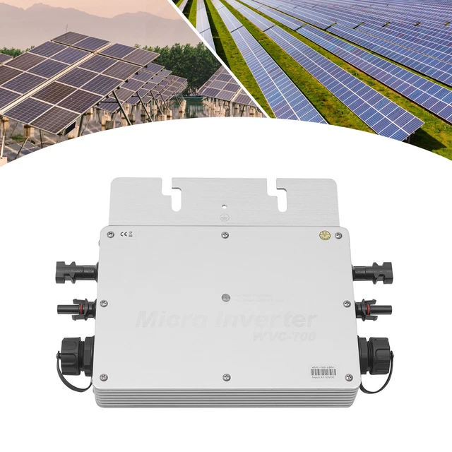 NEW WVC 700W MPPT Solar PV Grid Tie Micro Inverter DC to AC 230V ...