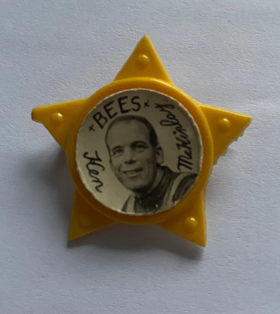 RARE KEN MCKINLAY Coventry Bees Speedway 1950s/60s Plastic Badge 1 £8. ...