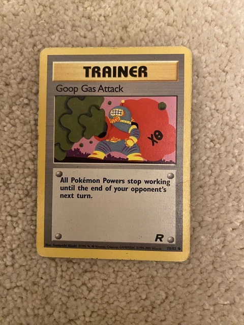 POKÉMON TCG GOOP Gas Attack Team Rocket 78 Regular Unlimited Common EUR ...
