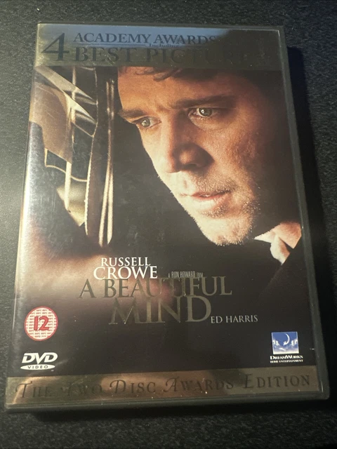 A BEAUTIFUL MIND (DVD, 2002) 2 Disc Awards Edition Russell Crowe $8.61 ...