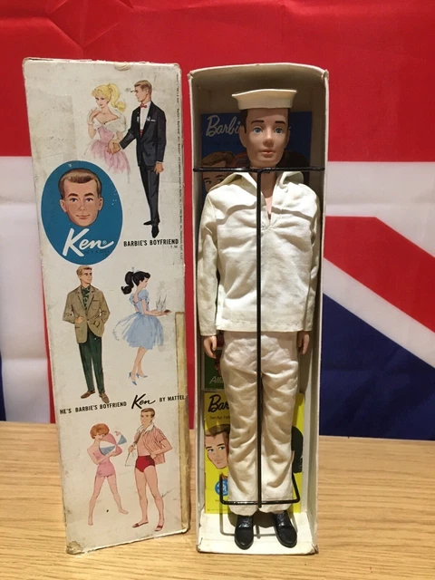 VINTAGE BARBIES BOYFRIEND Ken by Mattel 1962 Boxed £100.00 - PicClick UK