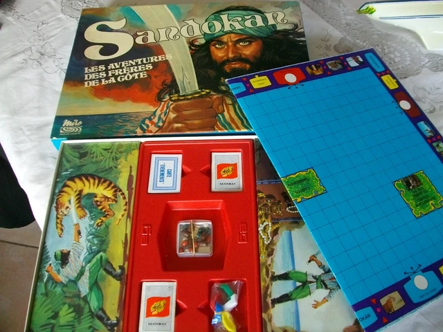 ANCIEN JEU DE Societe Miro Sandokan Complet Tbe EUR 25,00 - PicClick FR