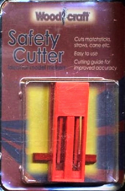 MATCHSTICK SAFETY CUTTER for matchstick, straws, cane modelling kits ...