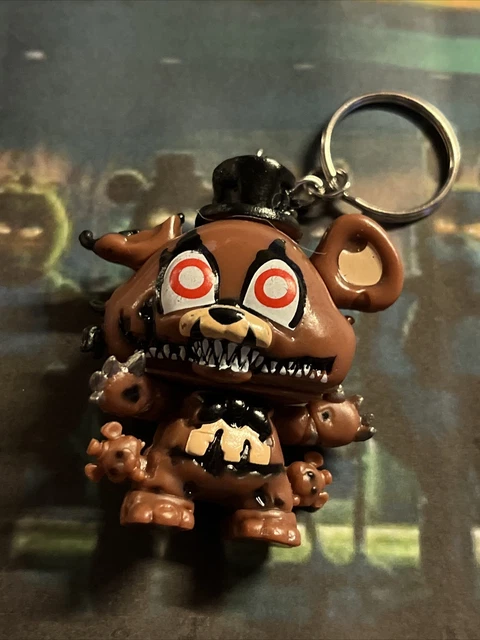 FNAF FIVE NIGHTS At Freddy's Keychain Nightmare Freddy 🇬🇧 Xmas Gifts $5 ...