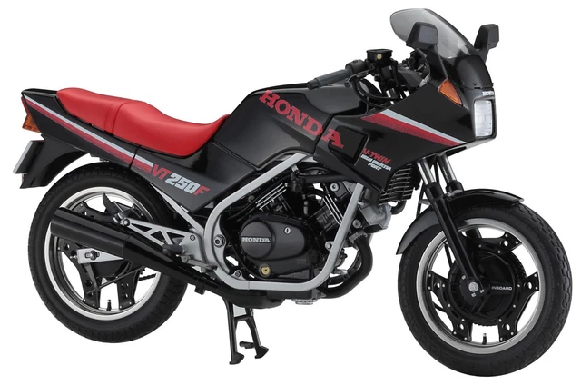 HASEGAWA 1/12 HONDA VT250F (MC08) 1984 Farbe schwarz Kunststoff Modell ...