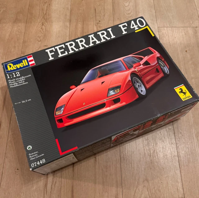 ~~ REVELL 1/12 1987 Ferrari F40 Plastic Model Kit 07448 ~~ EUR 112,86 ...