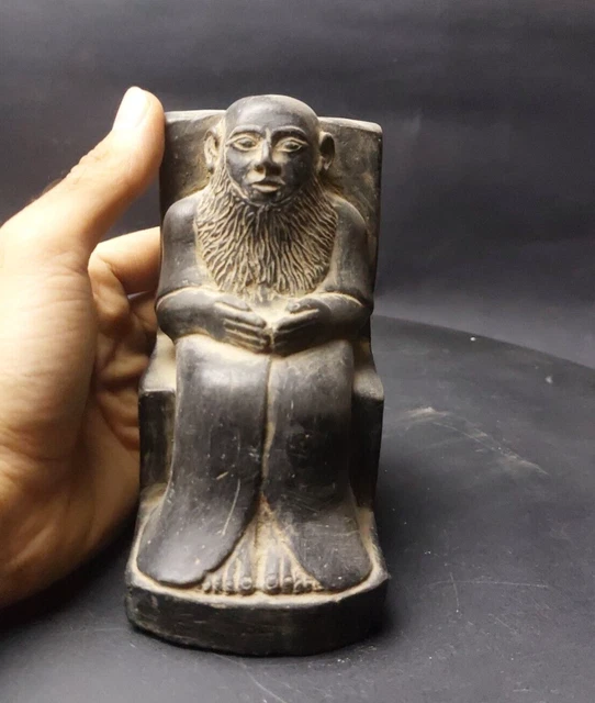 RARE ANCIENT EGYPTIAN Antiques Gods Lector Priest Statue Egyptian rare-ancient-egyptian-antiques-gods-lector-priest-statue-egyptian