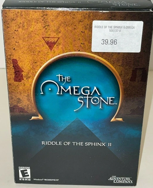 OMEGA STONE: RIDDLE of the Sphinx II 2 PC NTSC Adventure point Medium ...