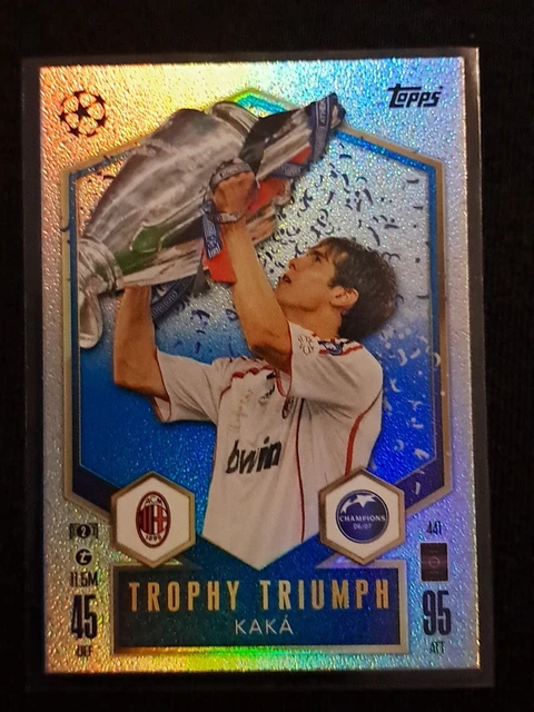 TOPPS MATCH ATTAX Ucl 2024-25 Kaka #441 Trophy Triumph Ac Milan EUR 1 ...