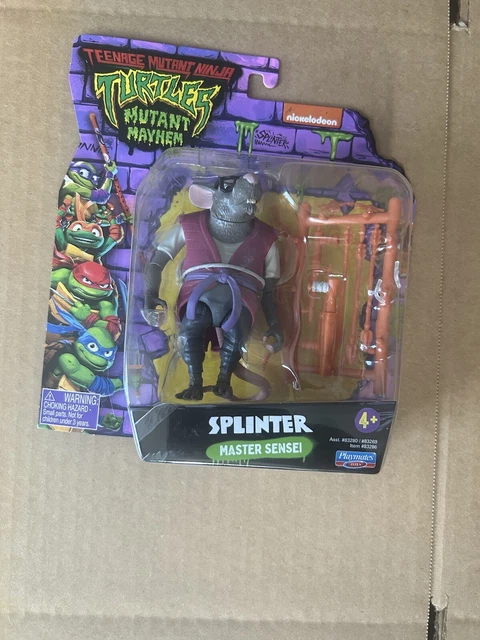 PLAYMATES TMNT TEENAGE Mutant Ninja Turtles Mutant Mayhem SPLINTER ...