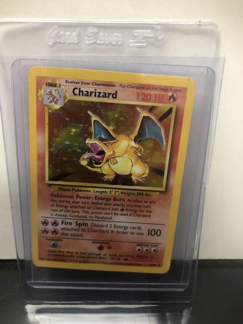 POKÉMON TCG CHARIZARD Base Set 4/102 Holo Unlimited Holo Rare EUR 233 ...