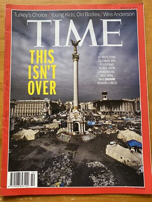 TIME MAGAZINE 2014 Zelensky Ukraine War Putin Russia Kiev This Isn’t ...