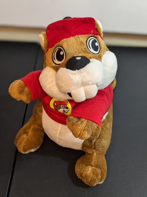 BUCKEY BEAVER PLUSH Buc-ees Mascot Truck Stop Stuffed Animal Toy 11” $9 ...
