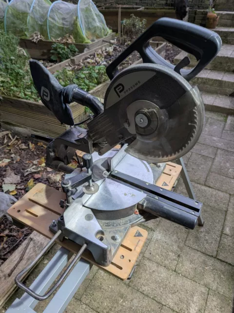PERFORMANCE POWER 1800W PP250MS Compound Mitre Saw Good Working Order 30.00 PicClick UK