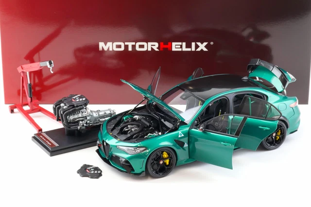 M89008 1/18 ALFA ROMEO GIULIA GTAm WITH ENGINE ACCESSORIES 2021 ...