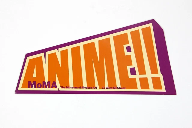 Anime Moma Museum Of Modern Art Anime Exhibition New York City 2005 Eur 2990 Picclick It
