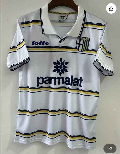 RETRO PARMA 1998 Retro Home Football Shirt BNWT £31.91 - PicClick UK