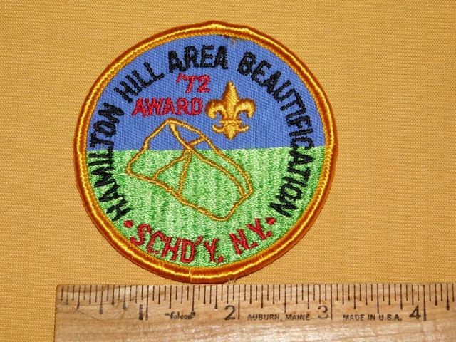 VINTAGE BSA BOY Scouts Of America Patch 1972 Hamilton Hill Area ...
