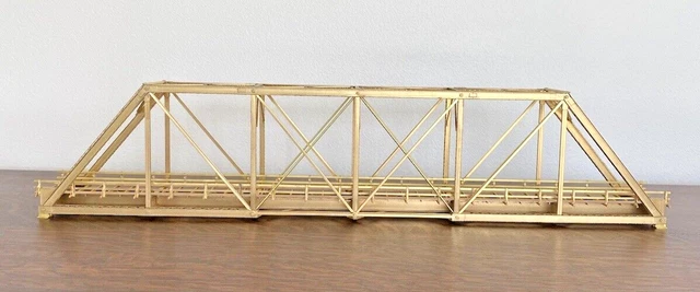 OVERLAND MODELS OMI-1346 HO Scale brass Pin-Connected Through-Truss ...