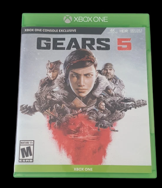 REPLACEMENT CASE (NO GAME) Gears 5: Standard Edition Microsoft Xbox One ...