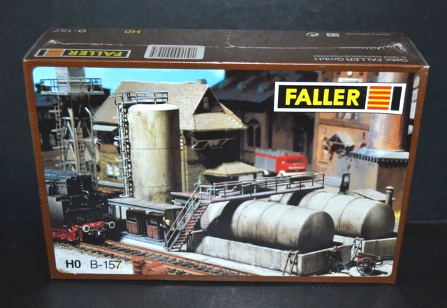 FALLER B-157 OU 120157 Maquette Entrepot Et Poste Gaz Oil Neuf Sous ...