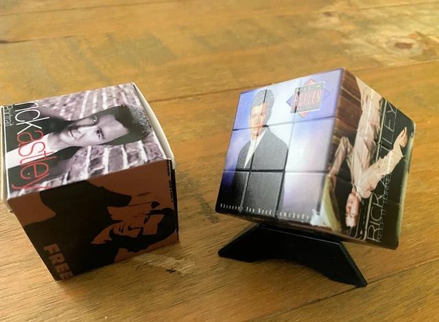 RICK ASTLEY RUBIX Cube, Box and Plinth! Great Christmas Gift! 80 Other ...
