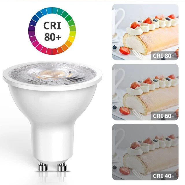 10stk 7w Gu10 Led Leuchtmittel Birne Spot Reflektor Halogenlampe