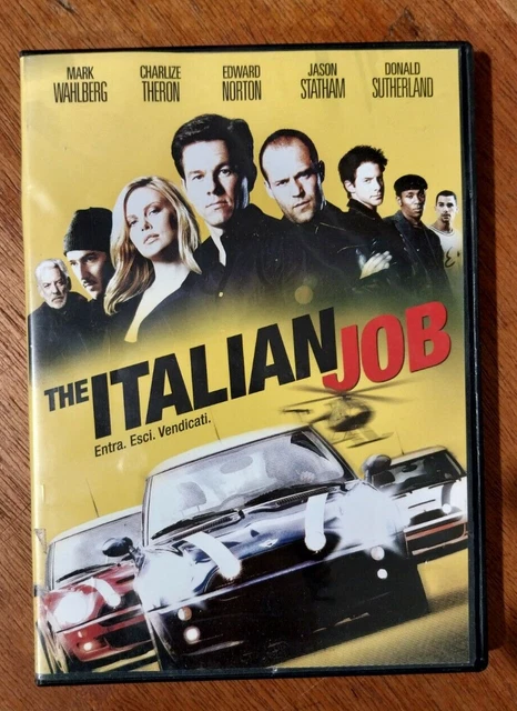 DVD THE ITALIAN job 2003 paramount mark wahlberg charlize theron EUR 2 ...