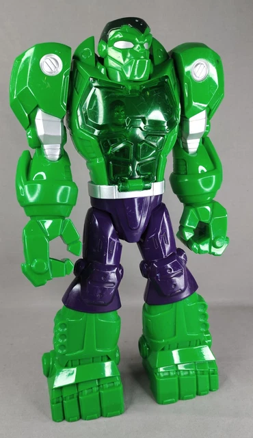 PLAYSKOOL MARVEL ADVENTURES Mech Armor INCREDIBLE HULK action figure ...