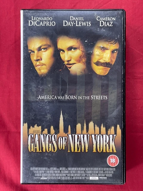 GANGS OF NEW York VHS video £4.50 - PicClick UK