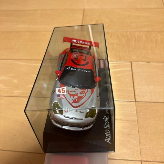 KYOSHO MINI-Z PORSCHE 911 GT3 RSR Silver Red #45 ASC Auto Scale ...