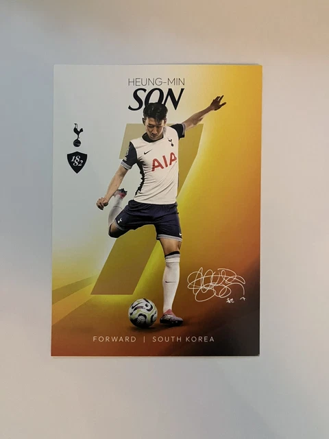 TOTTENHAM 2024/25 PLAYERS Cards ( Heung-min Son) £5.00 - PicClick UK