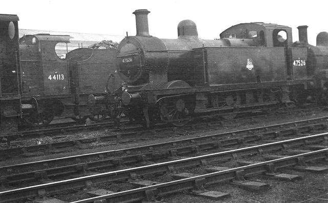 MM 35 RAILWAY Negative Large Format Fowler 3F Tank Class 47526 No ...