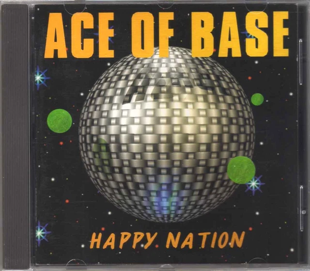 ACE OF BASE - Happy Nation - CDA - 1993 -Europop All That She Wants ...