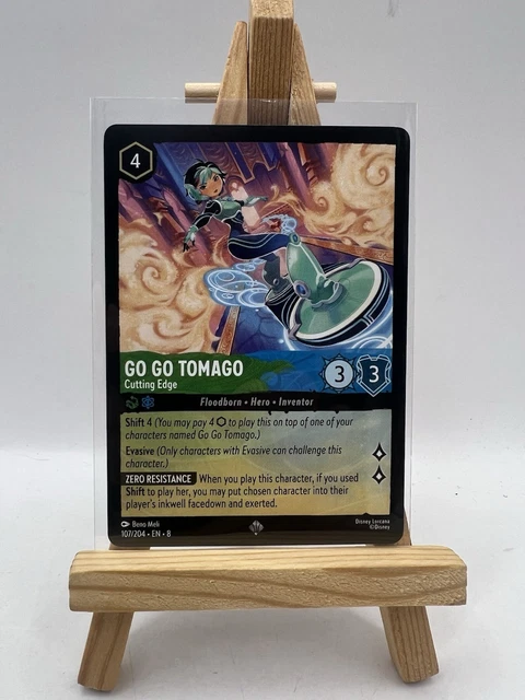 GO GO TOMAGO - Cutting Edge (107/204) Lorcana [Reign of Jafar] Near ...