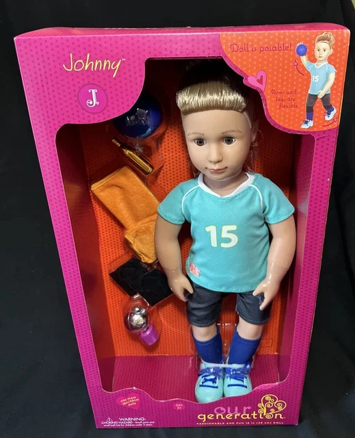 OUR GENERATION JOHNNY Volleyball Player Boy Doll 18" New £37.69 ...
