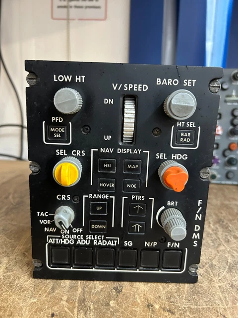 RAF AIRCRAFT FLIGHT Nav DMS 5930-99-666-8207 Control Panel (C1) $34.86 ...