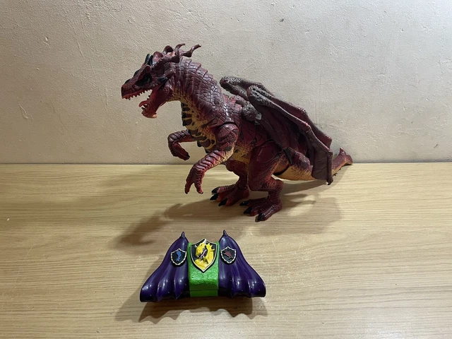 JASMAN MIGHTY MEGASAUR Dragon Walking Roaring Moving 2007 Rare Fully ...