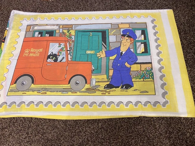 VINTAGE POSTMAN PAT pillow case £10.99 - PicClick UK