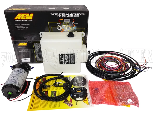 AEM 30-3350 V3 Water Methanol Multi Input Injection Kit w/ 1.15 Gallon ...
