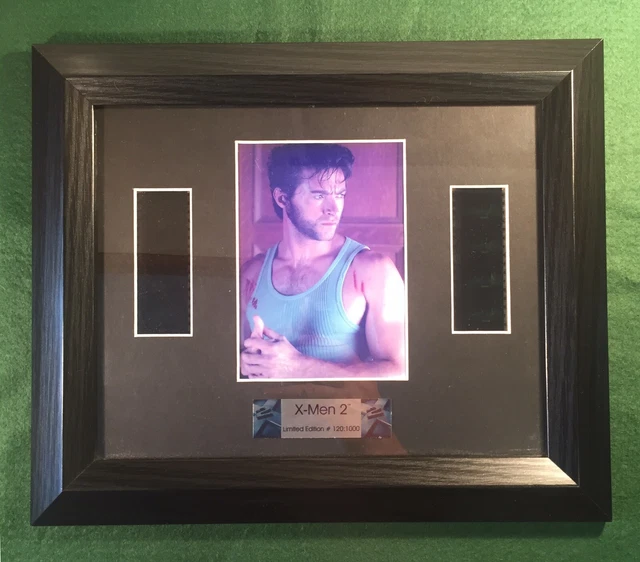 X-MEN FRAMED 35MM Film Cel Wolverine Hugh Jackman Marvel MCU Patrick ...