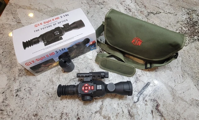 ATN X-SIGHT II Smart HD Digital Night Vision 3-14x Rifle Scope ...