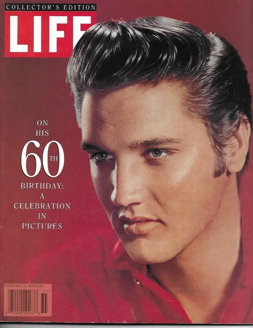 LIFE MAGAZINE FEBRUARY 1995 Elvis on his 60 Birthday Collector's ...