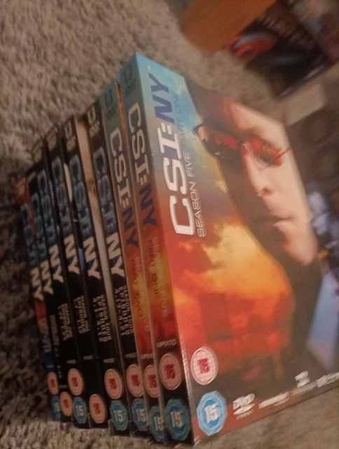 CSI: NY COMPLETE Series 1-5 DVD Box Sets UK Region 2 Excellent ...
