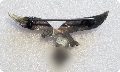 GERMAN WW2 EAGLE Pin in Antique Silver or Gold £22.32 - PicClick UK