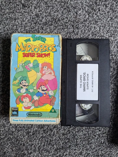 THE SUPER MARIO Bros Super Show (VHS) Case Only £8.00 - PicClick UK