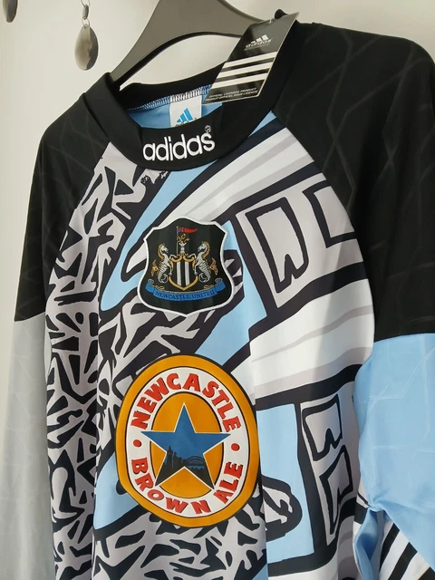 NEWCASTLE UNITED NUFC 90s Goalkeeper Retro Football Shirt Size Large £ ...