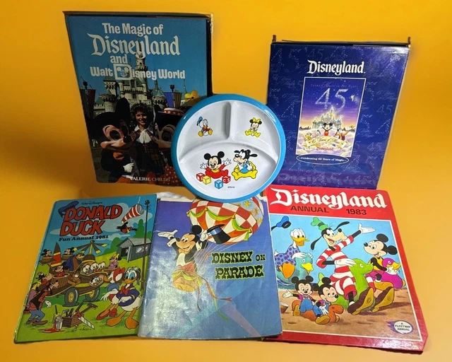 DISNEYLAND 45 YEARS-ANNUAL 1983-Disney On Parade-Donald Duck 1981 ...